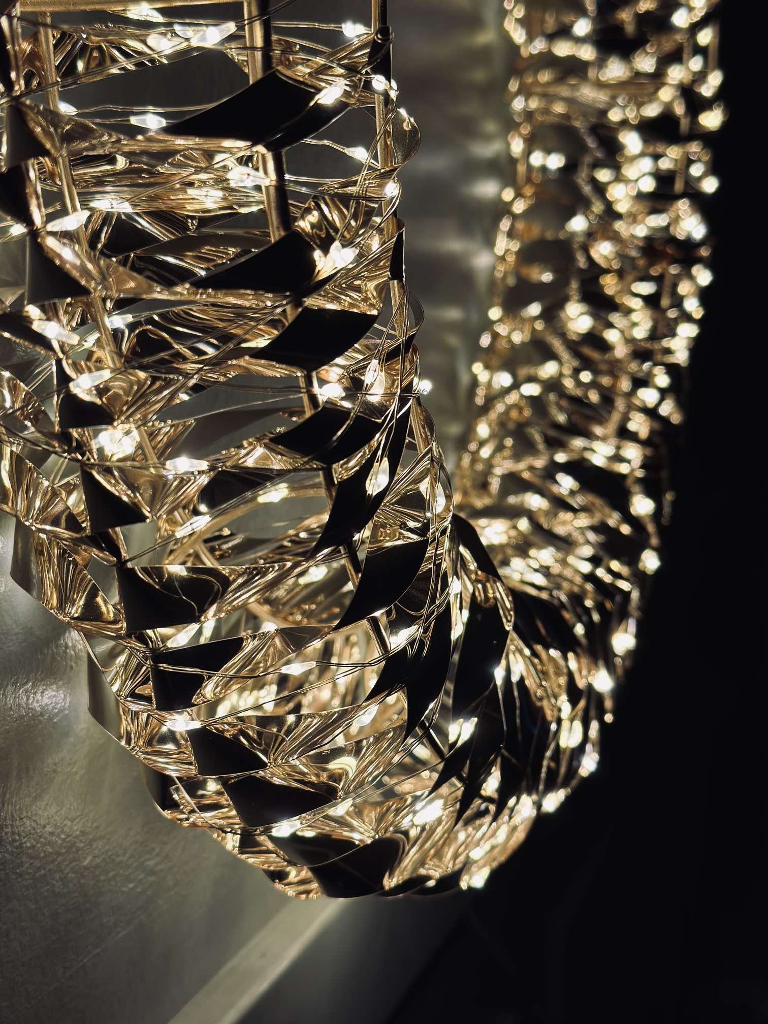 Krans med mikro led lys - 38cm – VIAMAJA