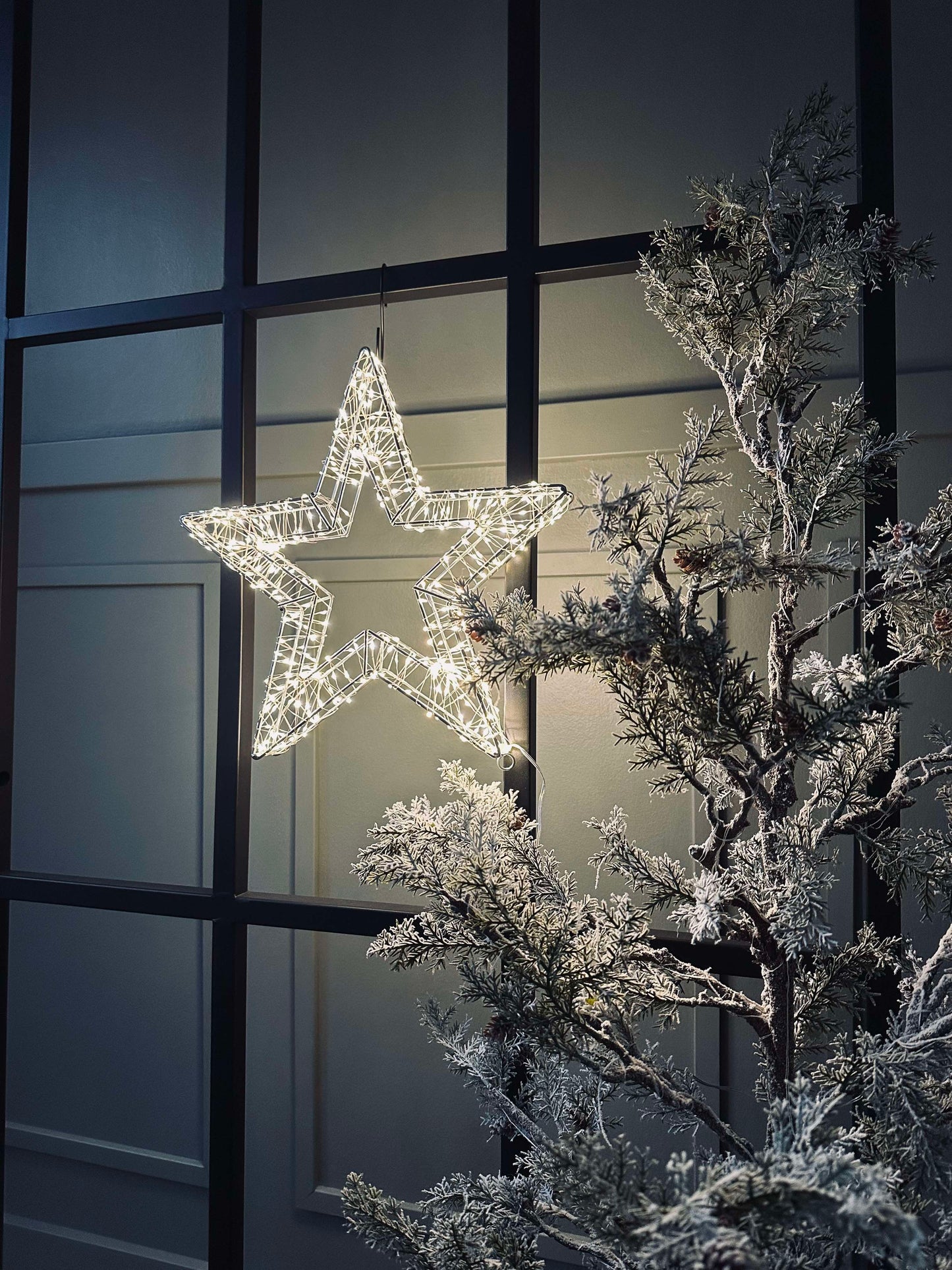 Stjerne med led lys - Godkendt til inde og ude – VIAMAJA
