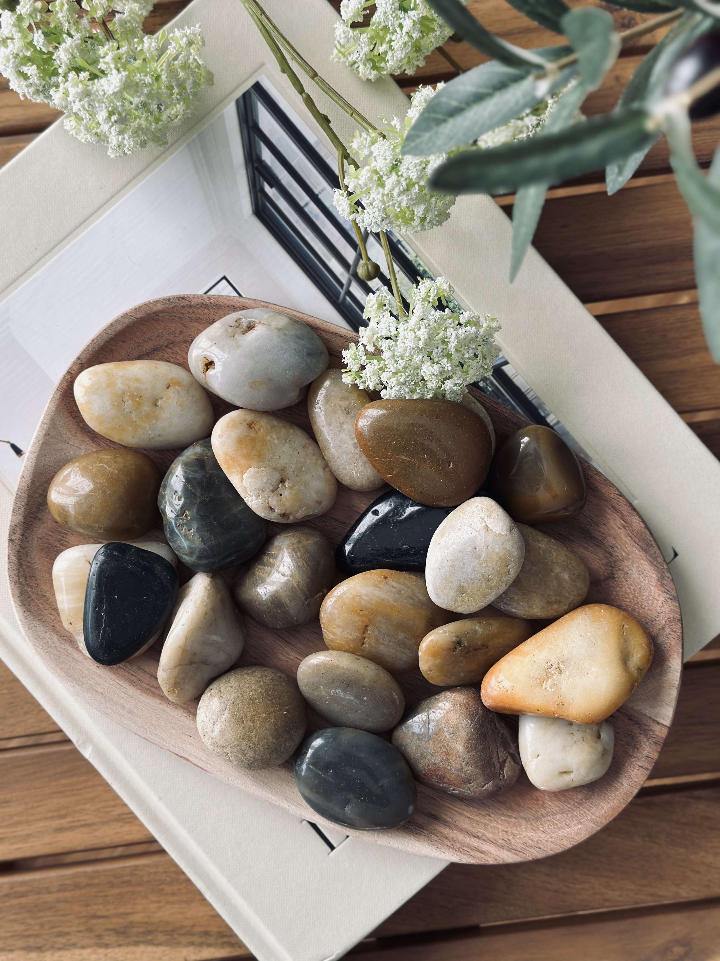 Sten til dekoration - 850 gram Nature MIX – VIAMAJA