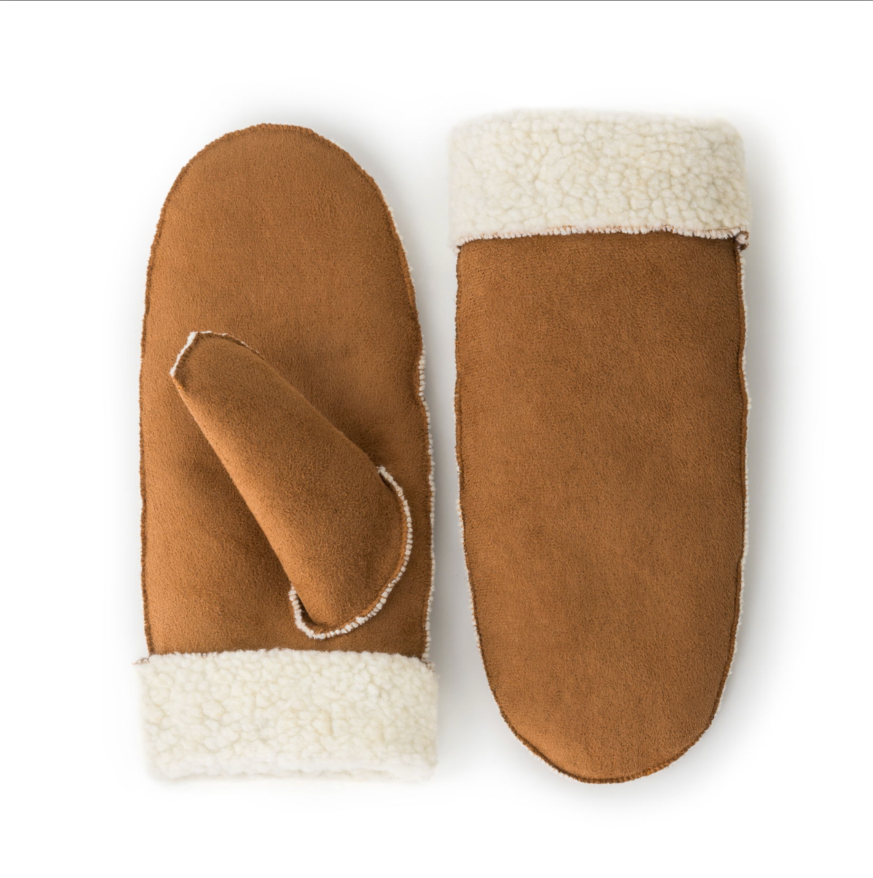 Luffer 2 farver lys brun, mokka brun – Teddy – VIAMAJA