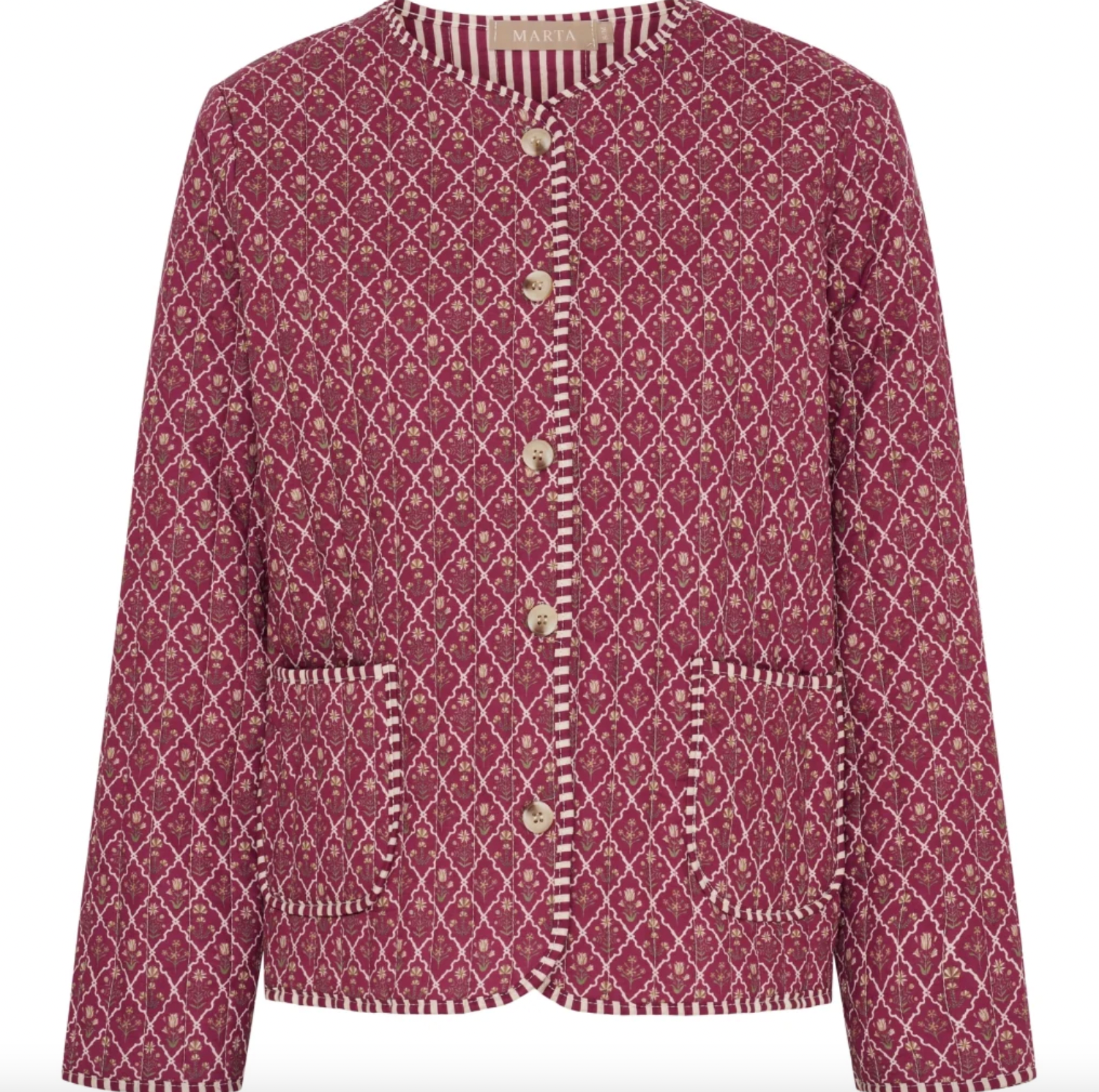 Jakke Quilt - Bordeaux – VIAMAJA