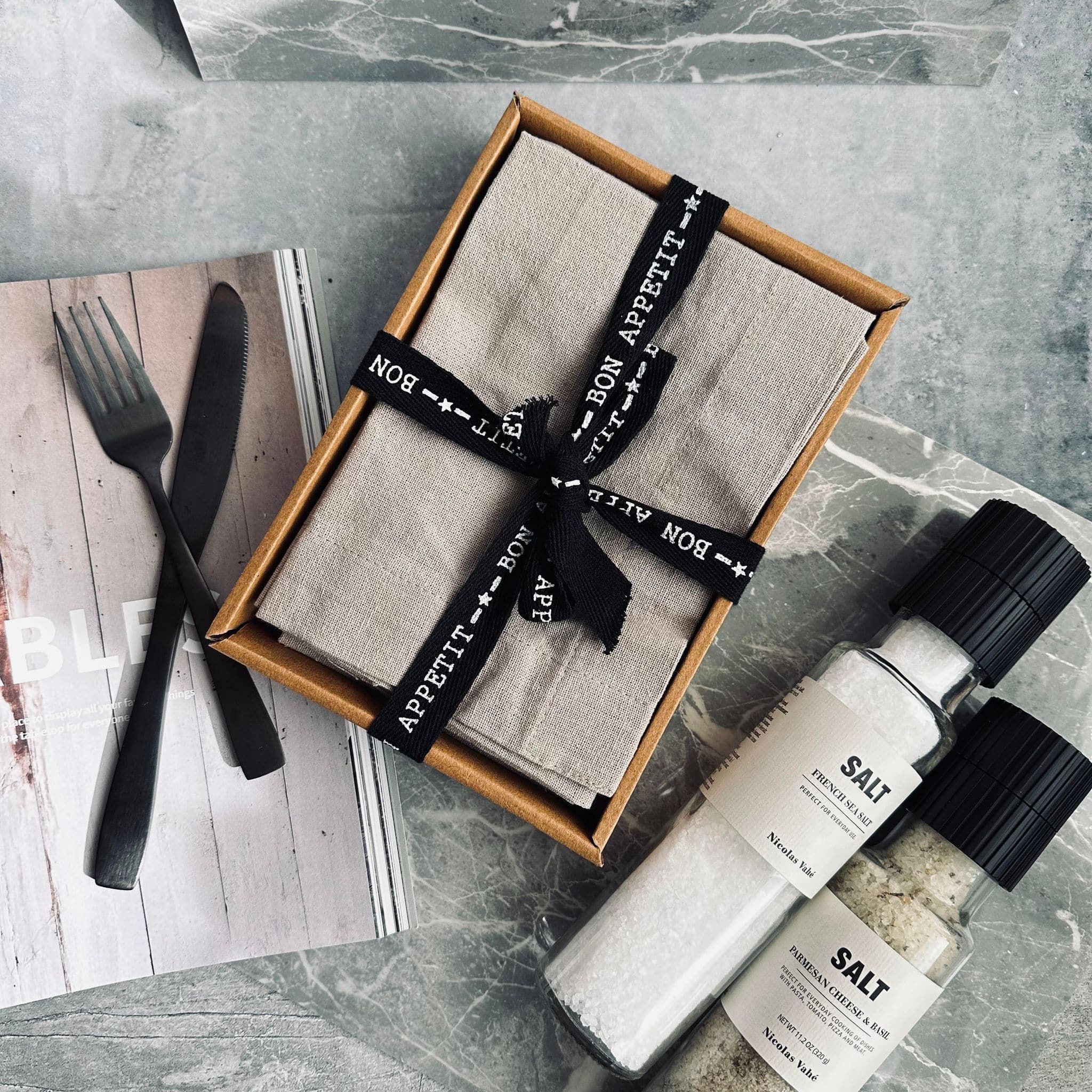 Mundserviet 4 stk – Beige – VIAMAJA