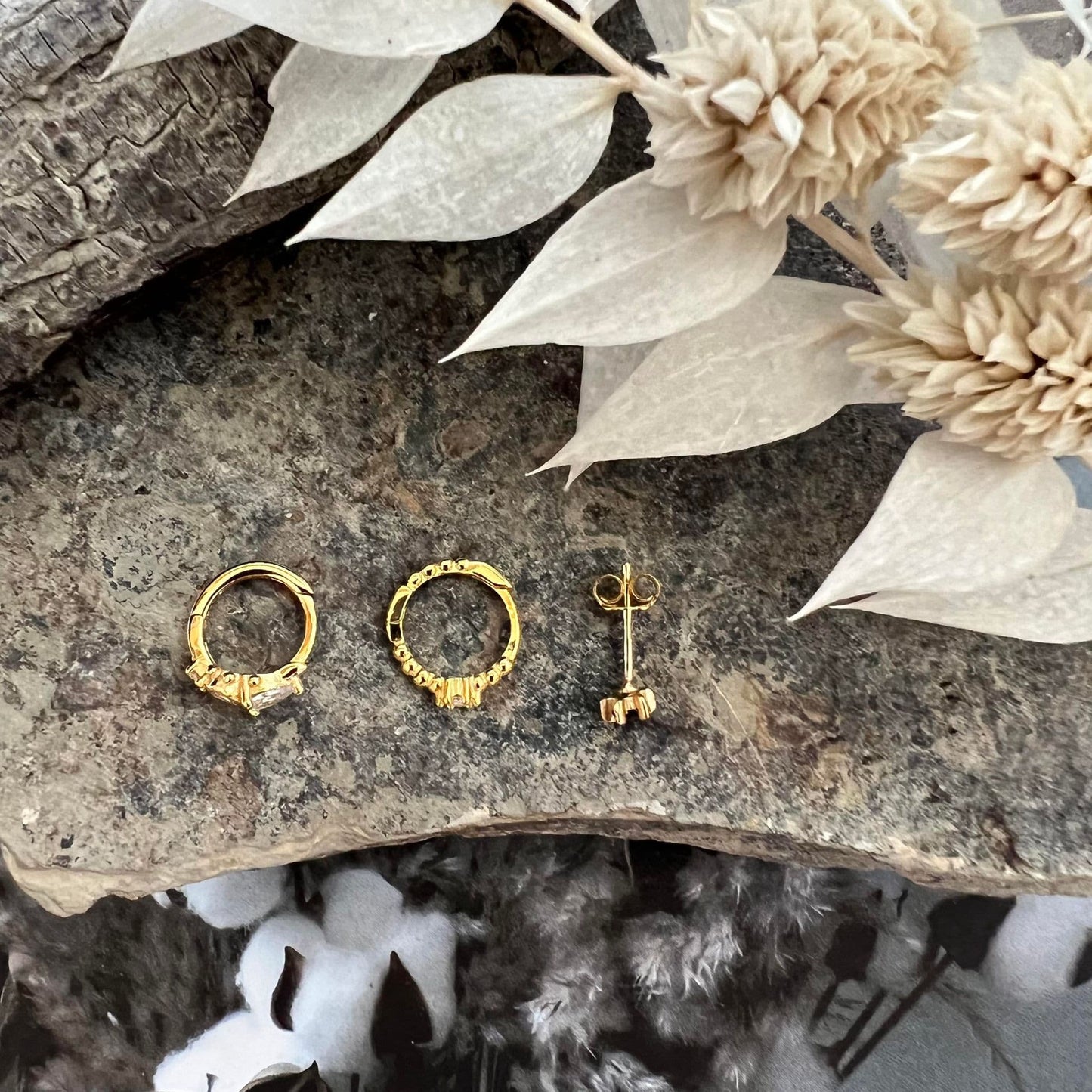 Øreringe Jill - Mix box 18K forgyldt – VIAMAJA